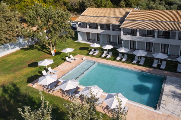 The Pool | Karavos Apartments | Almyros Beach, Acharavi