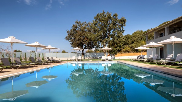 The Pool | Karavos Apartments | Almyros Beach, Acharavi